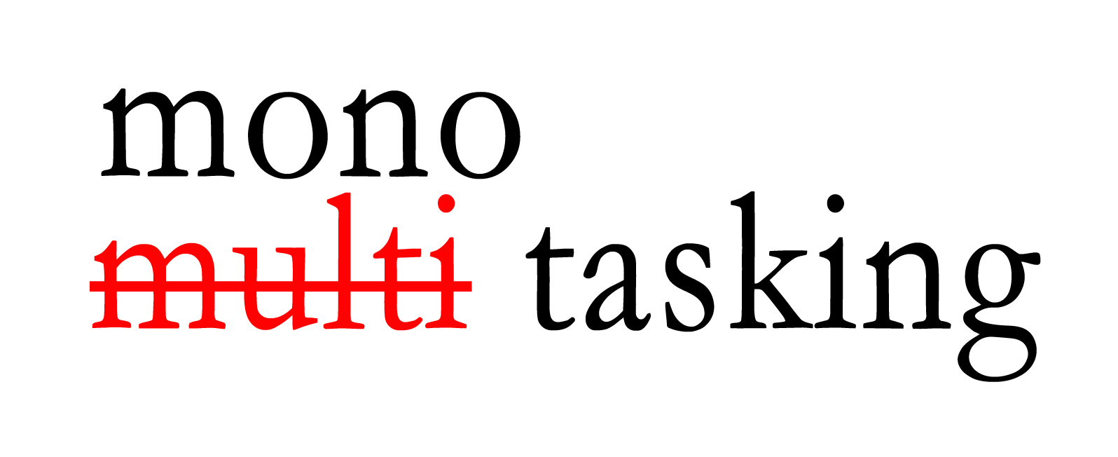 Monotasking – Looking to God