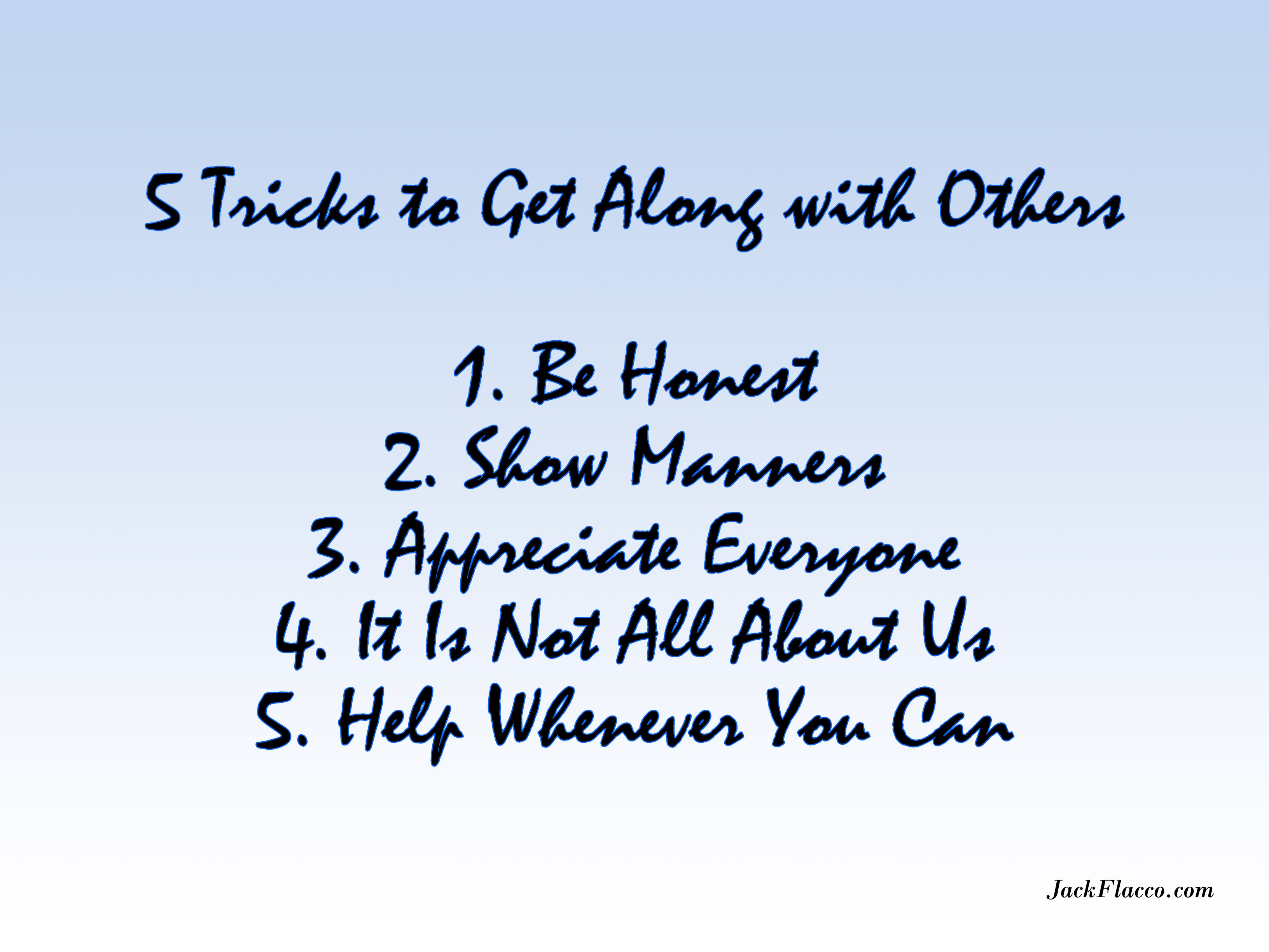 5 Tricks to Get Along with Others – Looking to God