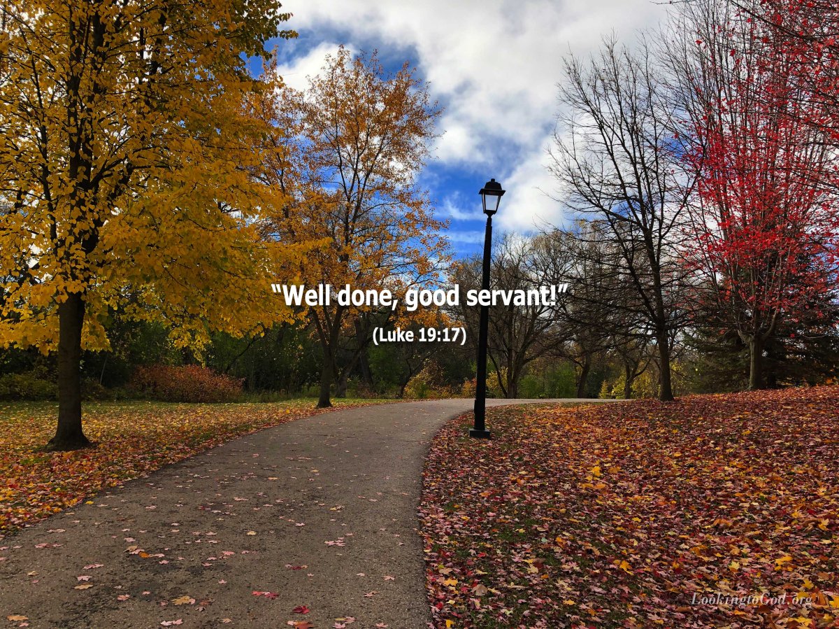 Well Done, Good Servant! – Looking to God
