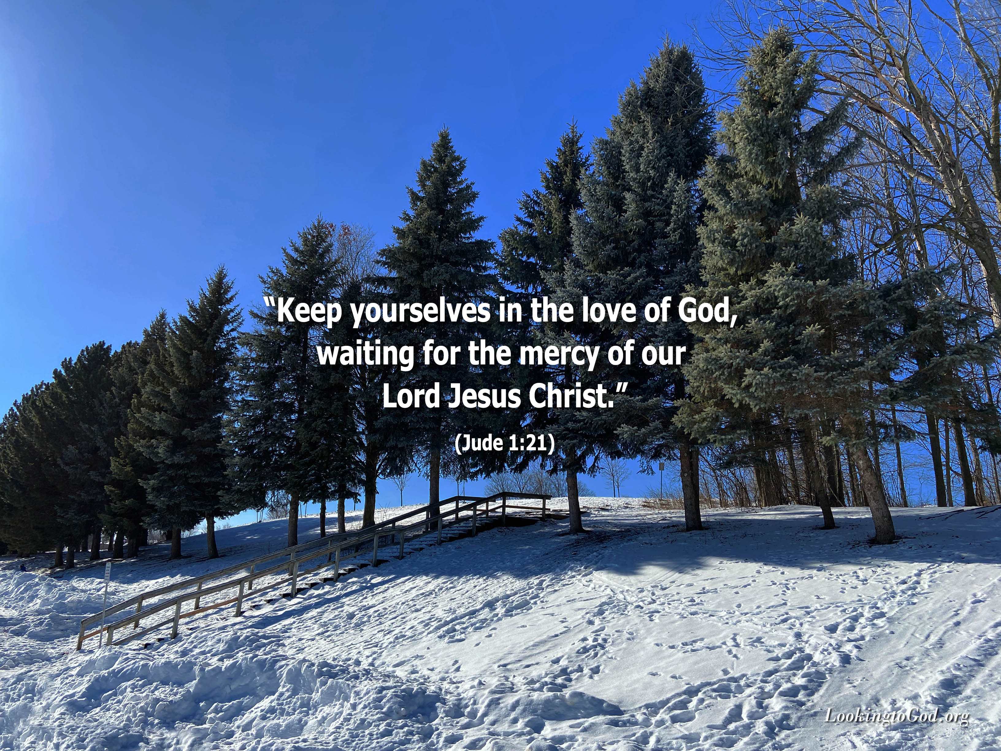 Persevere Until the End – Looking to God