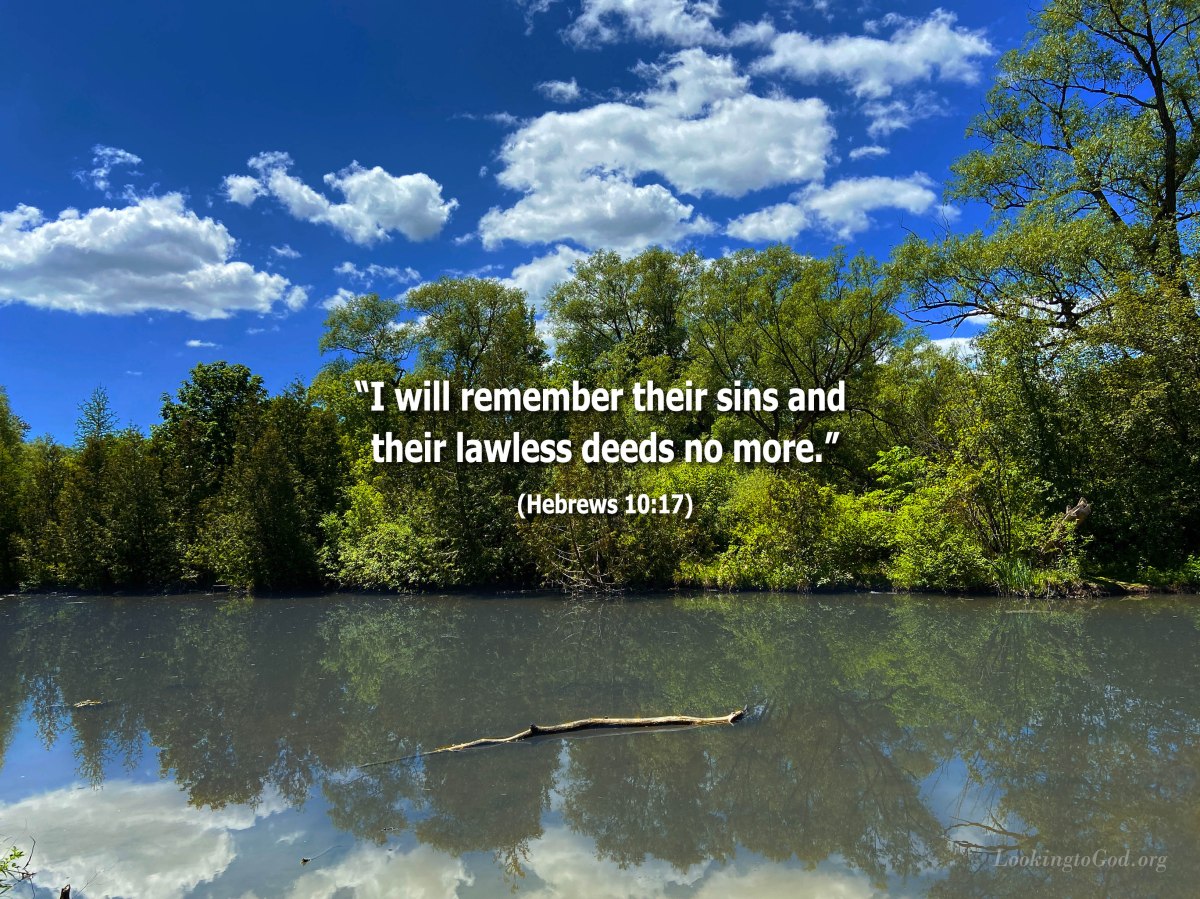 God Will Cast Aside All Our Sins – Looking to God