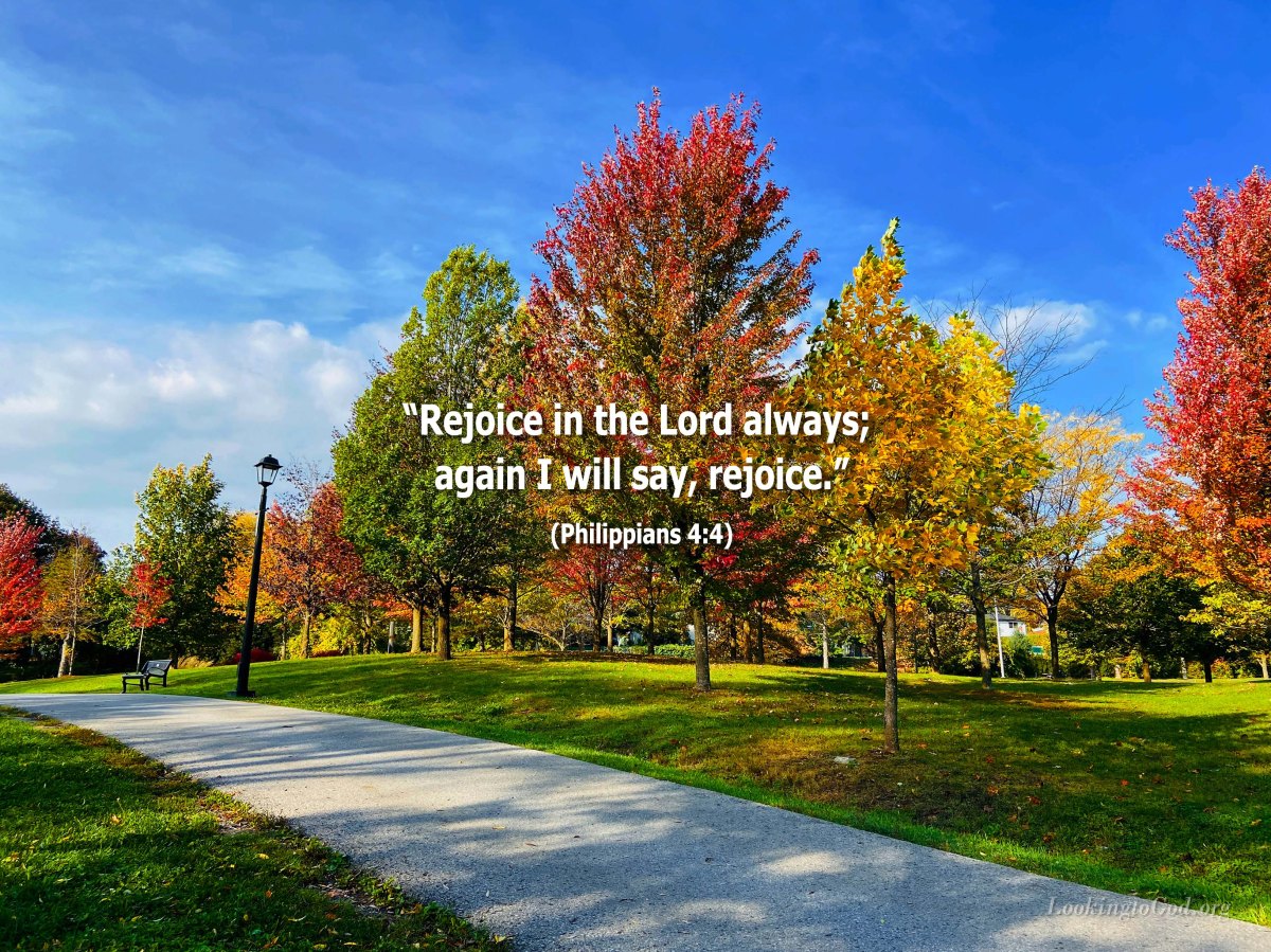 Rejoice in the Lord Always – Looking to God