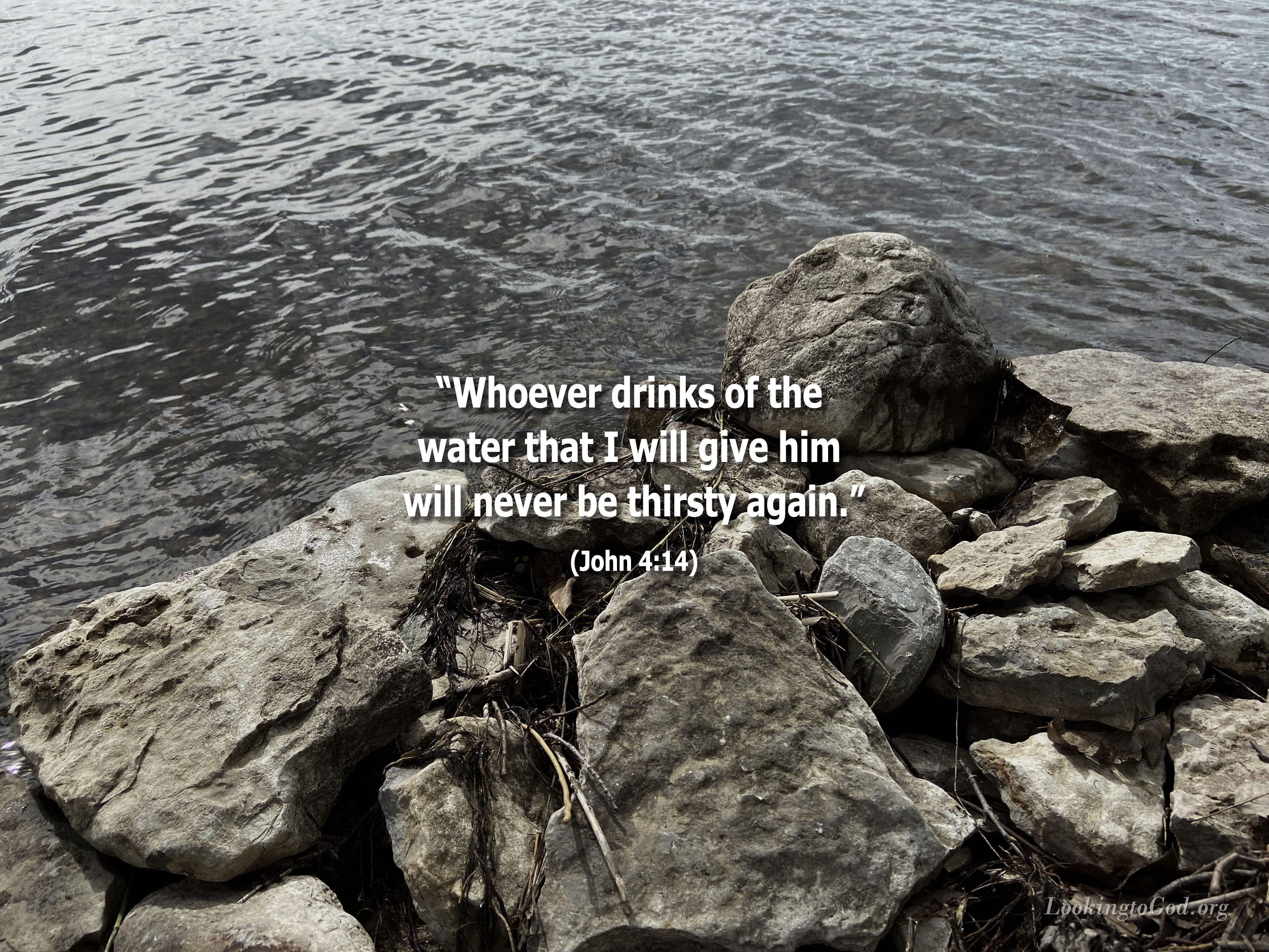Water That Wells Up to Eternal Life – Looking to God