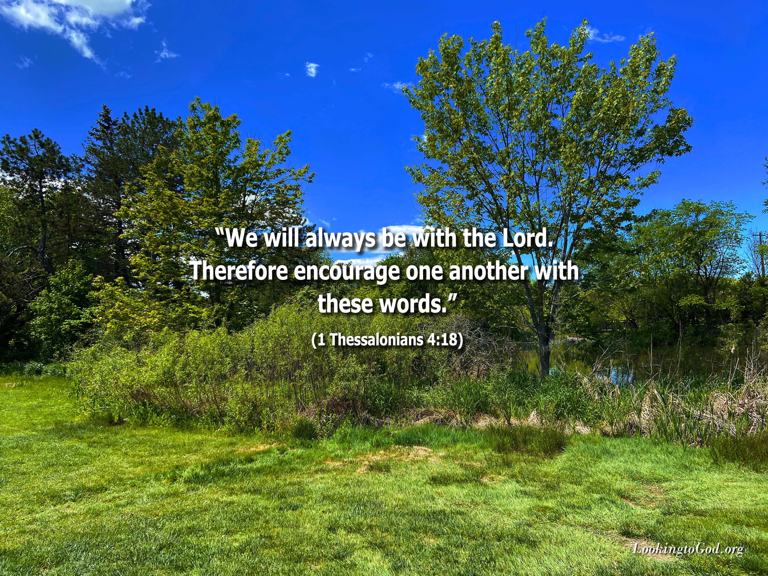 Encourage One Another – Looking to God